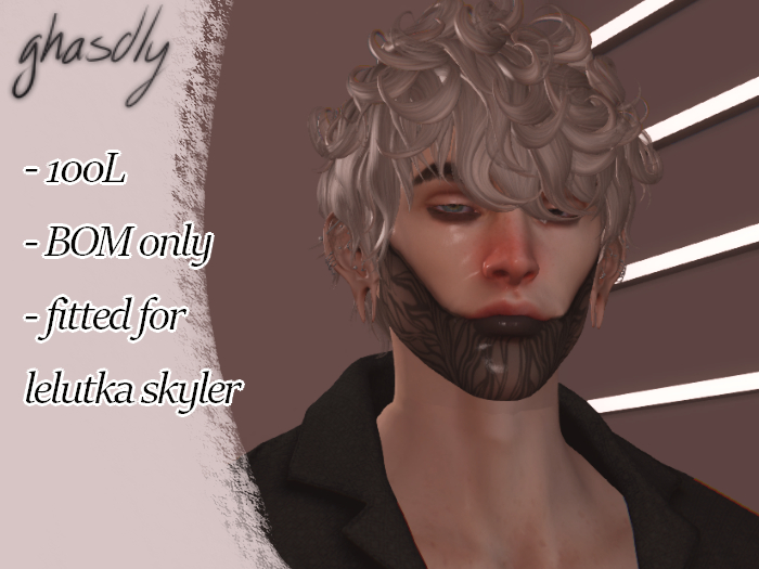 Second Life Marketplace Ghasdly Symbiote Tattoo